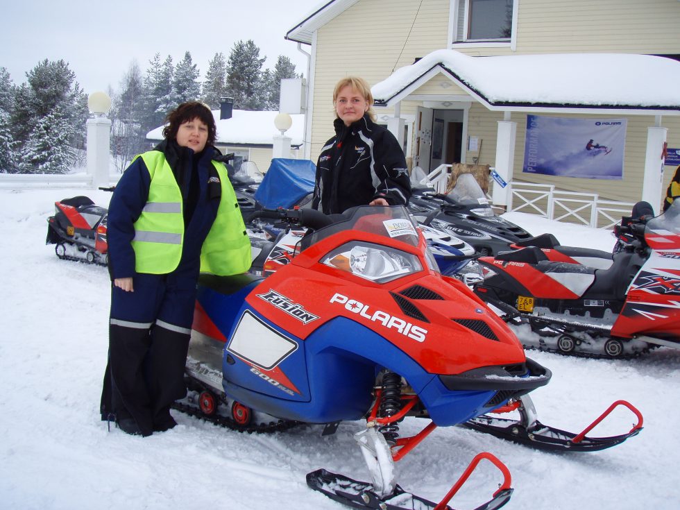 Snescooter rejse med internationale gæster - Rejserog.dk